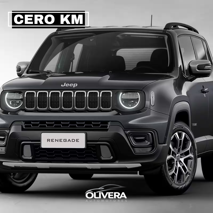 JEEP RENEGADE LONGITUDE 1.3 T FULL AT – OLIVERA AUTOMOTORES